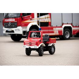 Rolly Toys Kinder Tretfahrzeug "rollyUnimog Fire", rot, B:118cm H:81cm T:54cm, Tretfahrzeuge, inkl. rollyFlashlight