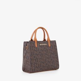 Valentino Handbags VALENTINO BAGS Damen Shopper "REGINA RE"moro, naturale, Lederimitat, Taschen