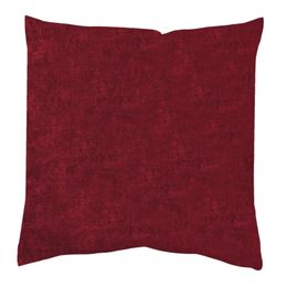 Kissenh&uuml;lle Home Wohnideen, B:40cm L:40cm, rot, Polyester, Polyester, Kissenbez&uuml;ge, "ELMER"