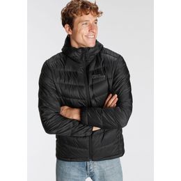 Jack Wolfskin Herren Daunenjacke "HOLLENBERG", schwarz, Gr. S, Obermaterial: 100% Polyester. Futter: 100% Polyester. Wattierung: 90% Gänsedaunen, 10%
