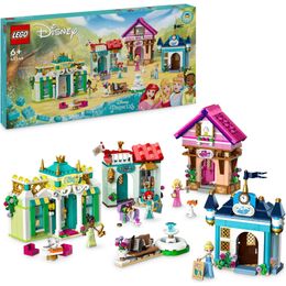 Lego Kinder Konstruktionsspielsteine "Disney Prinzessinnen Abenteuermarkt (43246), Lego Disney Princess", bunt, Kunststoff, Spielbausteine, Made in