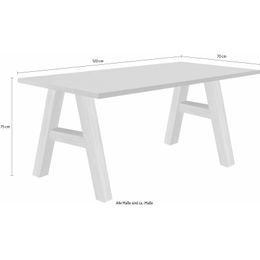 M&auml;usbacher Schreibtisch M&Auml;USBACHER, B:120cm H:75cm T:70cm, schwarz, B&uuml;ro, Tische, "Mio"