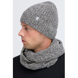 Blend Damen Beanie "BHSceal pack"charcoal mix, meliert, Grobstrick, 100% Polyacryl, Mützen, Modischer Tubeschal in MeLange-Optik