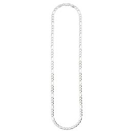 Bruno Banani Herren Kette ohne Anh&auml;nger "Schmuck Geschenk Silber 925 Halsschmuck Halskette Figarokette", 55, Silber 925 (Sterlingsilber), L: 55 B: