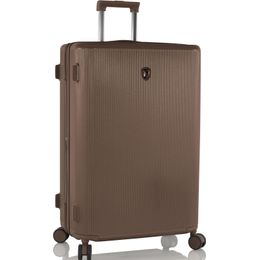 Heys Hartschalen-Trolley "Earthtone, verschiedene Größen und Farben", braun, Polycarbonat, Koffer, Heys x Joachim Llambi Reisegepäck TSA Schloss