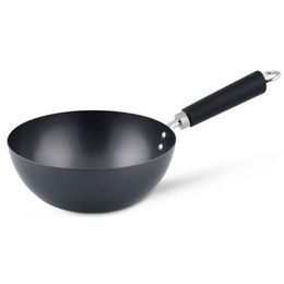 KEN HOM Wok "Excellence", Ø 20cm + Höhe 11cm, grau, Pfannen, Ø 20 cm, Induktion