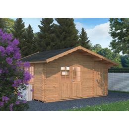 Gartenhaus Palmako, braun, Holzwerkstoff, Gartenh&auml;user, "Emma", 14,2 qm