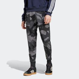 Herren Sporthose "M CAMO PT", schwarz, Gr. S, adidas Sportswear, Obermaterial: 70% Baumwolle, 30% Polyester, Hosen