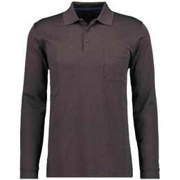 Ragman Herren Poloshirt, grau, Gr. L, Baumwollmischung, Shirts