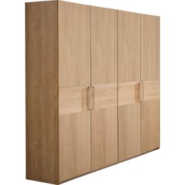 Dreht&uuml;renschrank Wiemann, B:197,3cm H:217cm T:58cm, braun, Holz teilmassiv, Schr&auml;nke, "Kiruna"