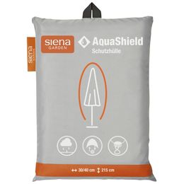 Sonnenschirm-Schutzh&uuml;lle siena GARDEN, B:40cm H:215cm L:30cm, grau, Polyester, Planen, "Schirmh&uuml;lle 30/40xH215 cm", Schirmh&uuml;lle 30/40xH215 cm
