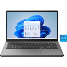 LG Notebook "Gram Book 15,6 Zoll, 16 GB RAM, 512GB Dual SSD, Windows 11 Home", 16 GB RAM 512 GB SSD, Core i5, Windows11Home, silber, Notebooks
