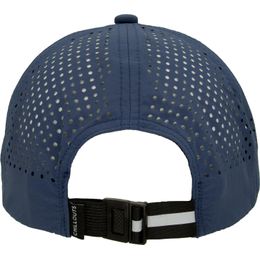 Chillouts Herren Snapback Cap "Owaka Hat", blau, gepunktet, unifarben, Kunstfaser, Caps, sportlich, mit perforierten Seitenteilen & urbanem Look
