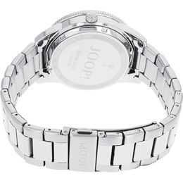 JOOP! JOOP Herren Quarzuhr, silber, Armbanduhren, Armbanduhr, Herrenuhr, analog, Datum, Leuchtzeiger, Edelstahlarmband