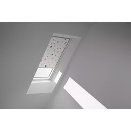 Velux Verdunklungsrollo "DKL 4667S, Motiv: Kids Drachen", S08, stufenlos positionierbarkids drachen, alufarben, Rollos, alufarbene F&uuml;hrungsschienen &