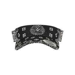 Flexfit Damen Visor "Flexfit Accessoires Visor Bandana Print"schwarz, 100% Baumwolle, Caps