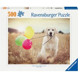 Ravensburger Kinder Puzzle "Luftballonparty", bunt, B:49cm H:36cm, Puzzles, Made in Germany