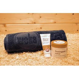 Weka Pflege-Geschenkset "VERWÖHN DICH", 100ml 500 g, grau, Hautpflegemittel, Sauna-Wellness-Set