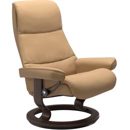 Relaxsessel stressless, B:82cm H:108cm T:81cm, beige, Leder BATICK: BATICK ist ein leicht korrigiertes, durchgef&auml;rbtes und genarbtes M&ouml;belleder, bei