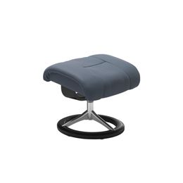 stressless "Reno" Set, Relaxsessel mit Hocker, mit Hocker, mit Signature Base, Gr&ouml;&szlig;e S, M & L, Gestell Schwarz