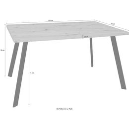 M&auml;usbacher Schreibtisch M&Auml;USBACHER, B:120cm H:75cm T:70cm, schwarz, B&uuml;ro, Tische, "Big System Office", Breite 120 cm