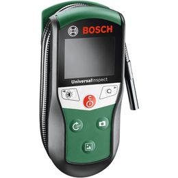 Bosch Home and Garden Inspektionskamera "UniversalInspect", B:15,9cm H:7,6cm T:24,3cm, grün, BOSCH HOME & GARDEN, Camcorder, mit 2 Hülsen zum Fixieren des Zubehörs, 8 mm