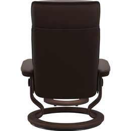 Relaxsessel stressless, B:87cm H:101cm T:78cm, braun, Leder BATICK: BATICK ist ein leicht korrigiertes, durchgef&auml;rbtes und genarbtes M&ouml;belleder, bei