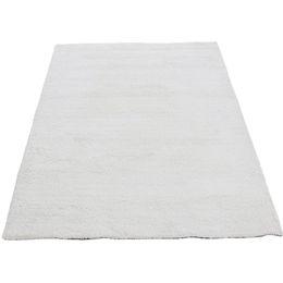 Hochflor-Teppich CarpetFine, B:60cm H:20mm L:90cm, beige, Mikropolyester, Teppiche, "Silky, auch als Läufer erhältlich", Shaggy, Langflor, uni,