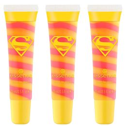 Essence Kinder Lippenmaske "Superman swirl lip mask", orange, Lippen-Kosmetika, Feuchtigkeitsspendend, nicht klebrige Textur, fruchtiger Duft.