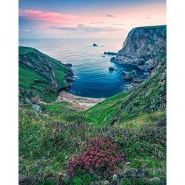 Komar Vliestapete "Digitaldruck Vlies - The Blue Bay - Gr&ouml;&szlig;e 200 x 250 cm", B/L: 200mm x 250mm, Rollen:, bunt, Tapeten, Wohnzimmer, Schlafzimmer