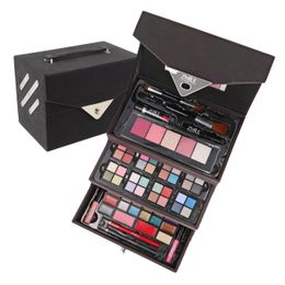 ZMILE COSMETICS Kinder Kosmetik-Koffer "'Beauty Case Velvety' (dark grey)", grau, B:23,5cm H:17,5cm T:15,5cm, Schmink-Sets, mit veganer Formulierung
