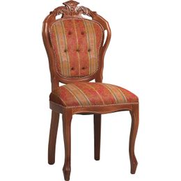 Polsterstuhl Home Affaire, B:48cm H:103cm T:53cm, bunt, Webstoff;Bezug aus 48% Baumwolle, 52% Polyester, Esszimmer, St&uuml;hle, "Veneziana 921", 1 St&uuml;ck