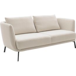 Sch&ouml;ner Wohnen Kollektion 2,5-Sitzer, B:190cm H:71cm T:91cm, wei&szlig;, SCH&Ouml;NER WOHNEN-KOLLEKTION, 96% Polyester, 4% Polyacryl, Sofas, "Pearl, hochwertig und komfortabel, - 5 Jahre