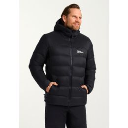 Jack Wolfskin Herren Daunenjacke "NEBELHORN DOWN HOODY M RDS", schwarz, Gr. XXXL, Oberstoff: 100% POLYAMID; Kontrastmaterial 1: 100% POLYAMID;