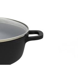 ELO Servierpfanne "Alucast", &Oslash; 28cm + H&ouml;he 7,5cm, schwarz, Pfannen, Induktion