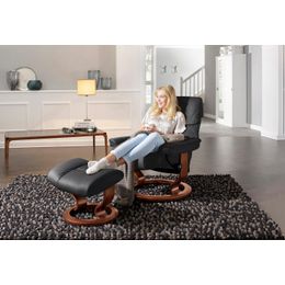 Relaxsessel stressless, B:74cm H:97cm T:74cm, grau, Leder PALOMA: Paloma ist ein durchgef&auml;rbtes Semianilin-M&ouml;belleder mit nat&uuml;rlicher Narbung. Es