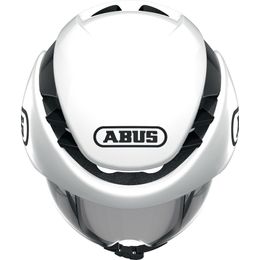 Abus Rennradhelm "GAMECHANGER Tri shiny black", S Kopfumfang: 51cm - 55cm, wei&szlig;, Helme