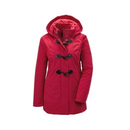 GOLDNER Damen Kurzjacke "Dufflecoat-Jacke", rot, Gr. 46, Obermaterial: 100% Polyester PES., Jacken
