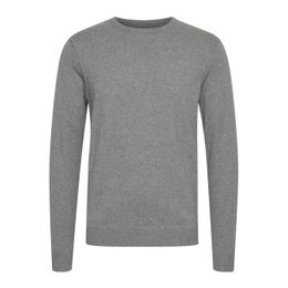 Blend Herren Strickfleece-Pullover "Strickpullover BHPullover", grau, Gr. XL, Obermaterial: 100% Baumwolle CO., Pullover