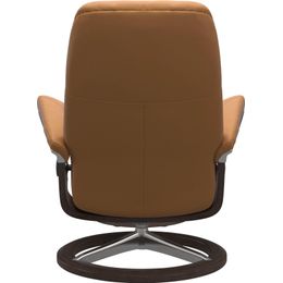Relaxsessel stressless, B:82cm H:102cm T:72cm, braun, Leder BATICK: BATICK ist ein leicht korrigiertes, durchgef&auml;rbtes und genarbtes M&ouml;belleder, bei