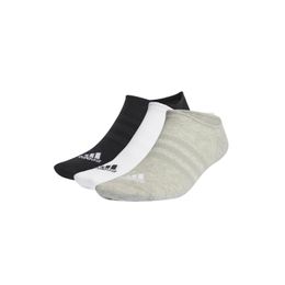 Herren Sneakersocken "Socken Thin No-Show 3er Pack", adidas originals, Gr. 43, bunt, Obermaterial: 57% Baumwolle CO. 37% Polyester PES. 3% Elastodien