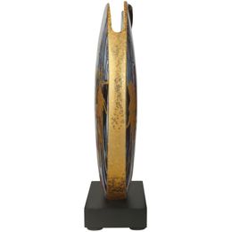 Tischvase Goebel, B:6cm H:22,5cm T:3,15cm, bunt, Porzellan, Vasen, "Vase Lana Frey -Liberation"