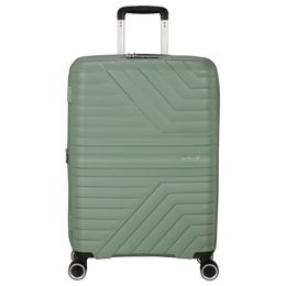 Hartschalen-Trolley "FLYTWIST, verschiedene Größen und Farben", American Tourister, grün, Polypropylen, Koffer, Hartschalen-Koffer personalisierbar