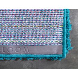 Hochflor-Teppich, B:152cm H:38mm L:244cm, blau, MyFlair M&Ouml;BEL & ACCESSOIRES, Polypropylen (PP), Teppiche, "Shaggy Shag, LAGERR&Auml;UMUNG", gewebt, Uni