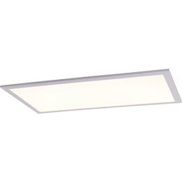 Näve NÄVE LED Deckenleuchte "Sorriso", 1, 1 Stk., weiß, Wohnzimmer, Leuchten, Aufbaupanel 30x60cm "Sorriso", inkl. 96 LED ́s total 18W 4000K; 1600lm