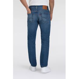 Levi's LEVI'S Herren Straight-Jeans "501 LEVI'S ORIGINAL"window pane ltwt, Gr. 33, Denim/Jeans, Obermaterial: 100% Baumwolle, Jeans, mit Markenlabel