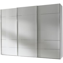 Schwebet&uuml;renschrank STAUD, B:249cm H:222cm T:68cm, wei&szlig;, Holzwerkstoff, Schr&auml;nke, "Sonate Lucca, Made in Germany", Mit vier verschiedenen