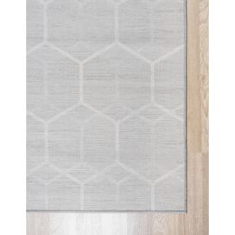 Teppich, B:152cm H:13mm L:244cm, grau, MyFlair M&Ouml;BEL & ACCESSOIRES, Polypropylen (PP), Wohnzimmer, Teppiche, "Titan Trellis, LAGERR&Auml;UMUNG", Kurzflor,