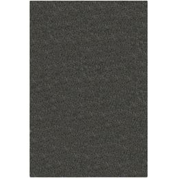 Hochflor-Teppich FLAIR RUGS, B:160cm H:40mm L:230cm, grau, Kunstfaser, Teppiche, "Velvet"