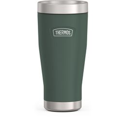Thermos Thermobecher "ICON MUG, rutschfester Boden, 360 Trinkfunktion, spülmaschinenfest", Ø 9cm x 19,3cm, 470ml, 1 Stk.forest mat, Trinkgefäße,